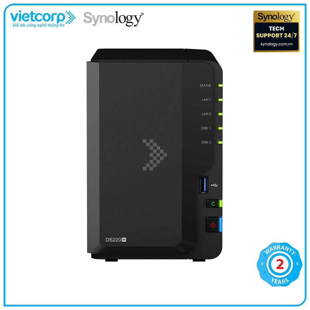 Thiết bị lưu trữ NAS Synology DS220+ - Vietcorp ICT