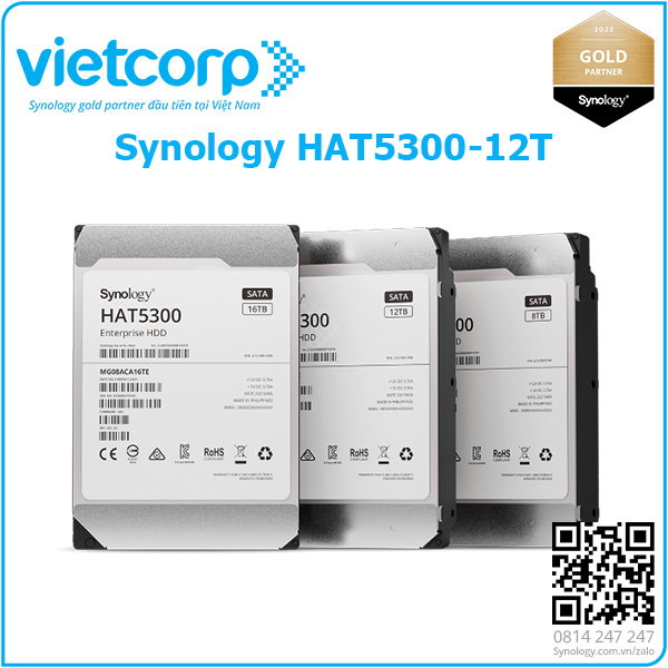 Synology HAT5300-12T - Vietcorp ICT