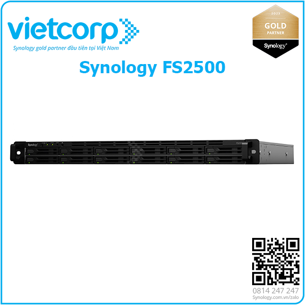 Thiết bị lưu trữ NAS Synology FS2500 - Vietcorp ICT
