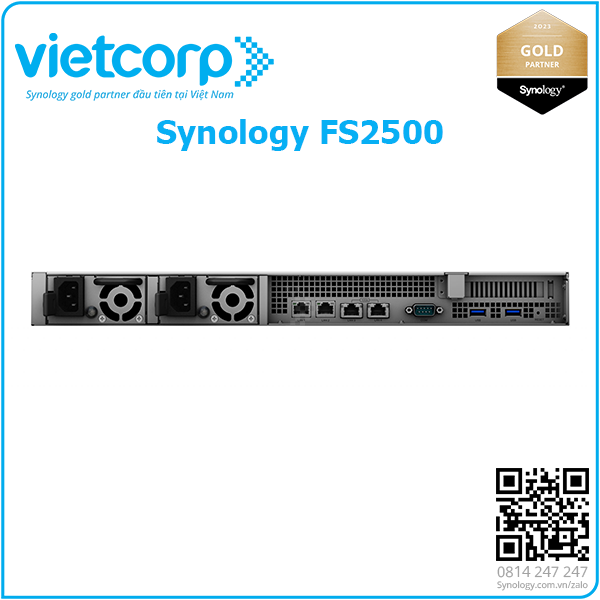 Thiết bị lưu trữ NAS Synology FS2500 - Vietcorp ICT