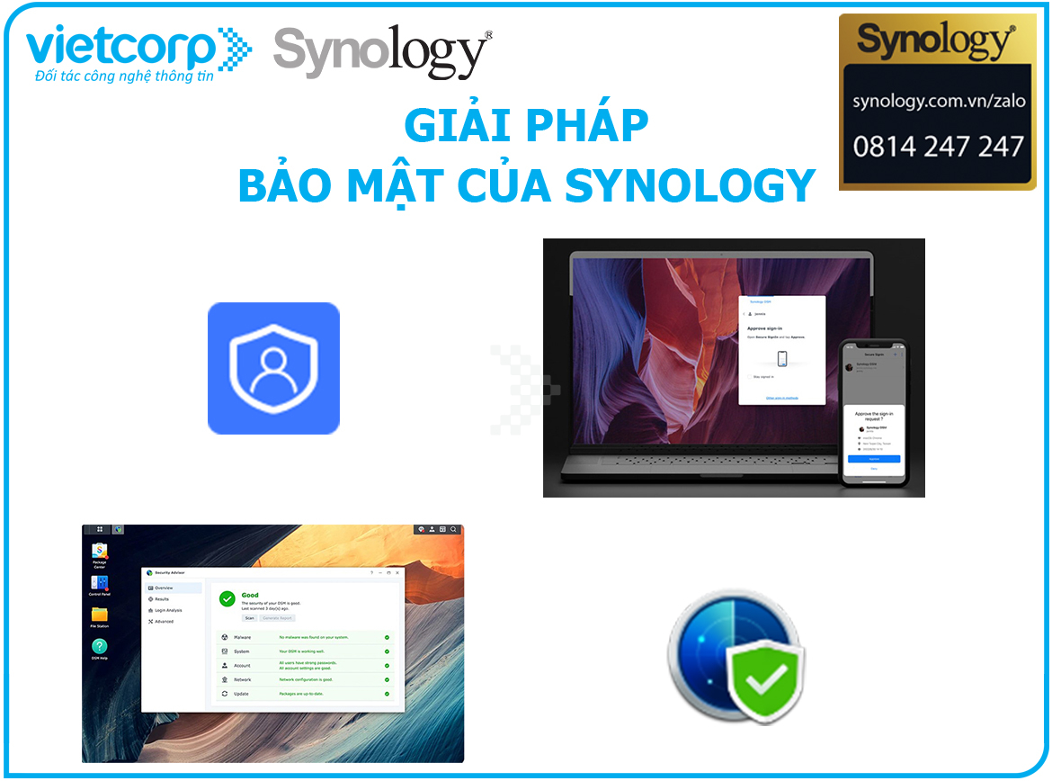 Giải pháp bảo mật của Synology - Vietcorp ICT