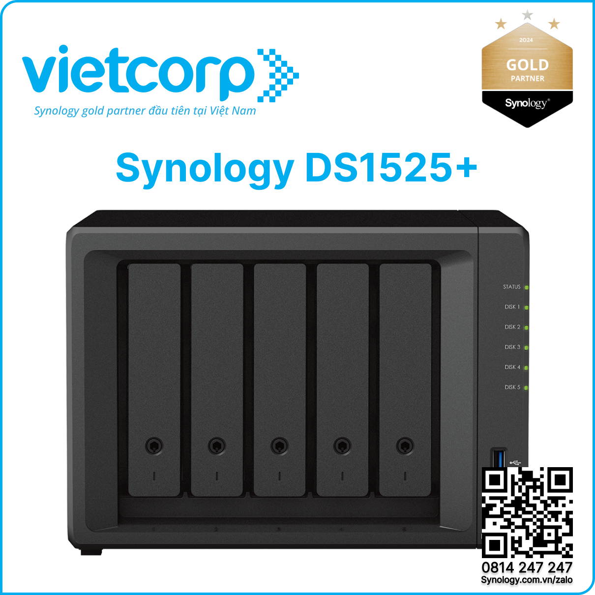Synology DS1525+ – Vietcorp ICT