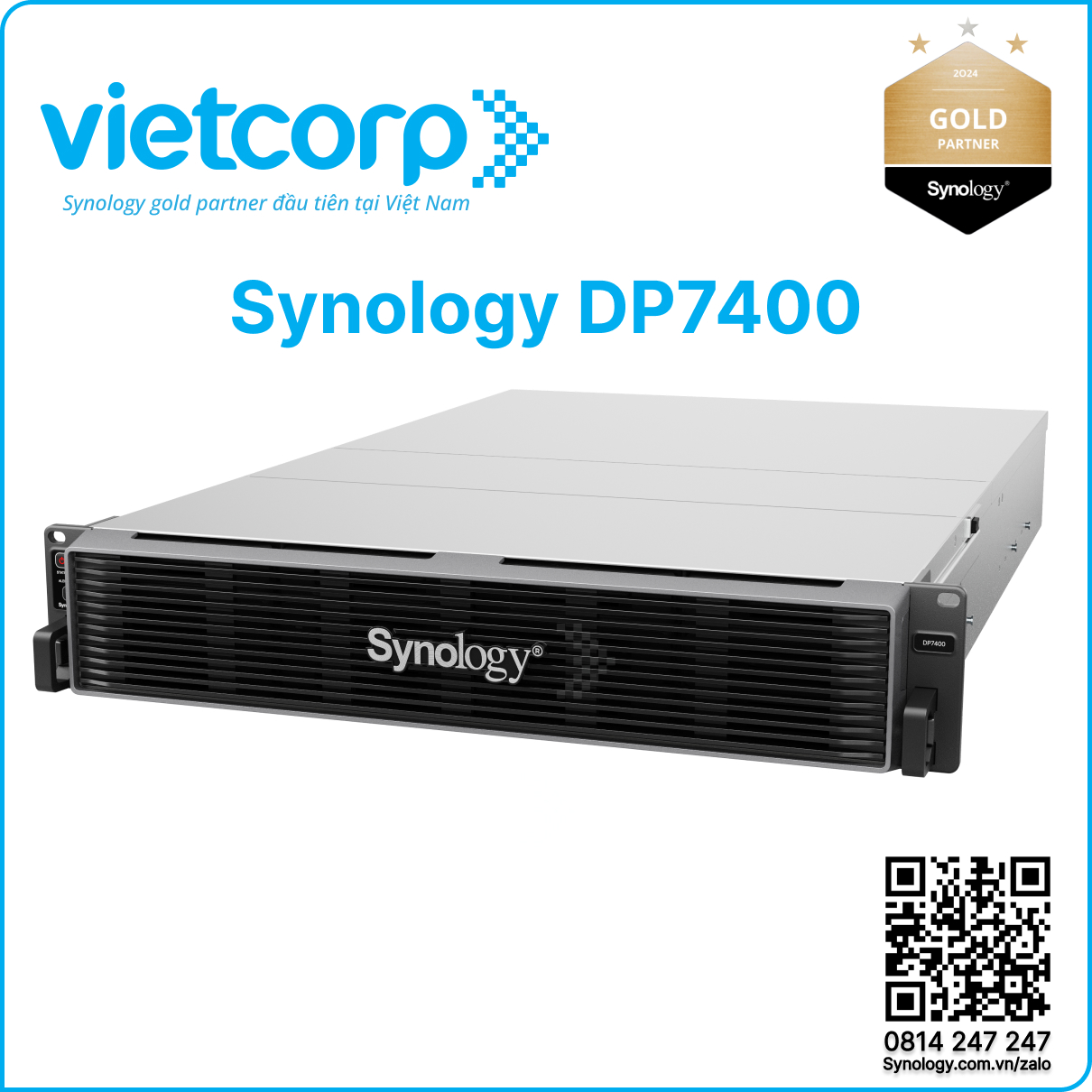 Thiết bị sao lưu ActiveProtect Synology DP7400 - Vietcorp ICT