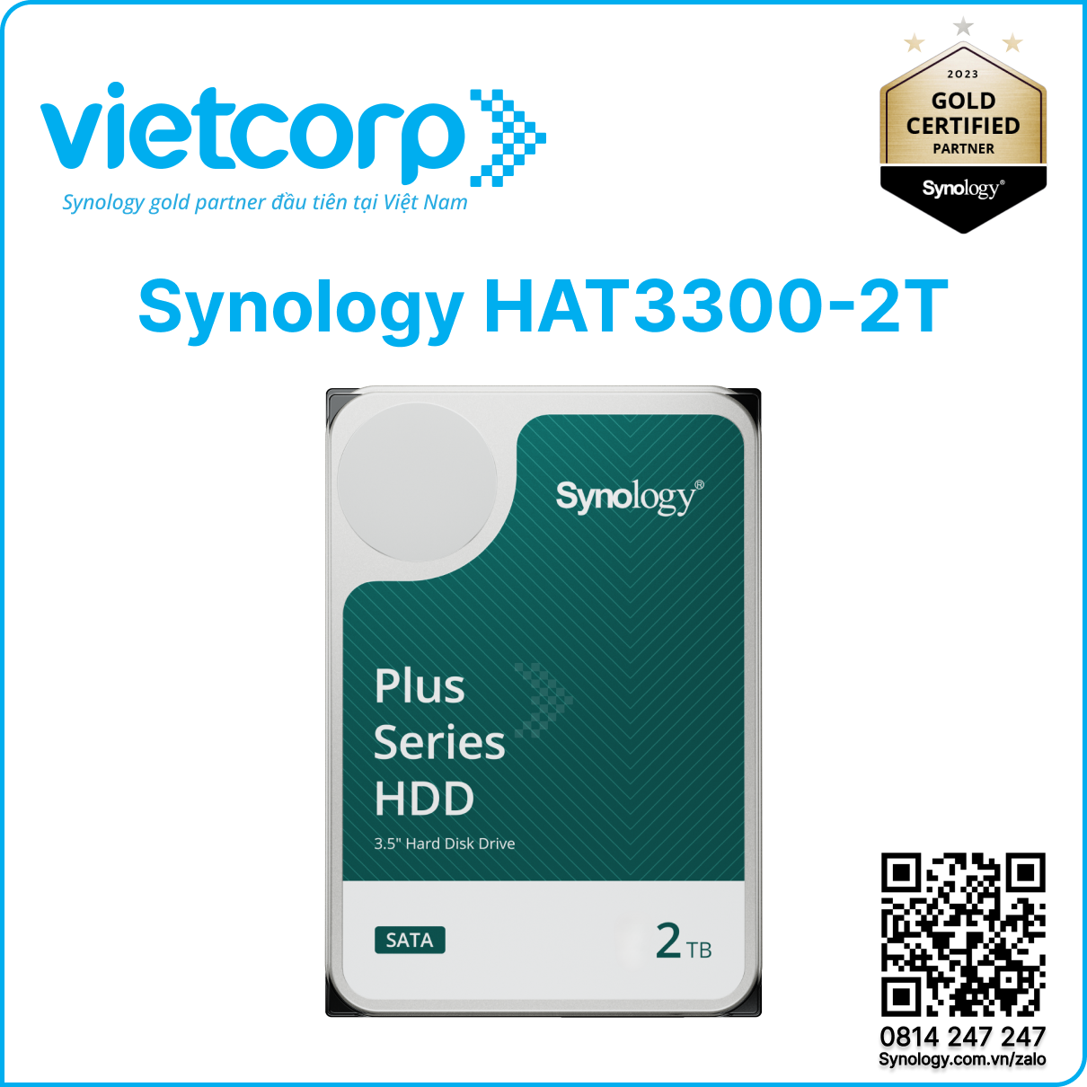 Synology HAT3300-2T – Vietcorp ICT