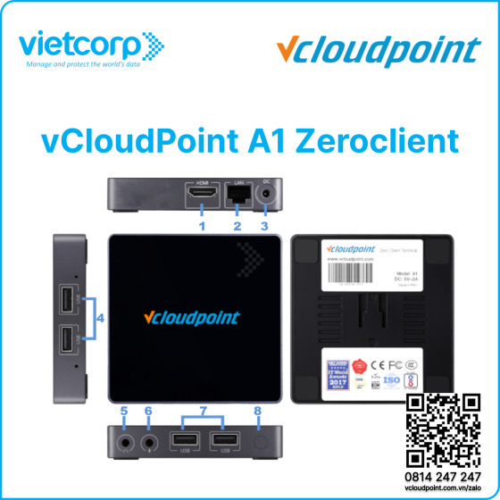 vCloudPoint V1 Zeroclient – Vietcorp ICT