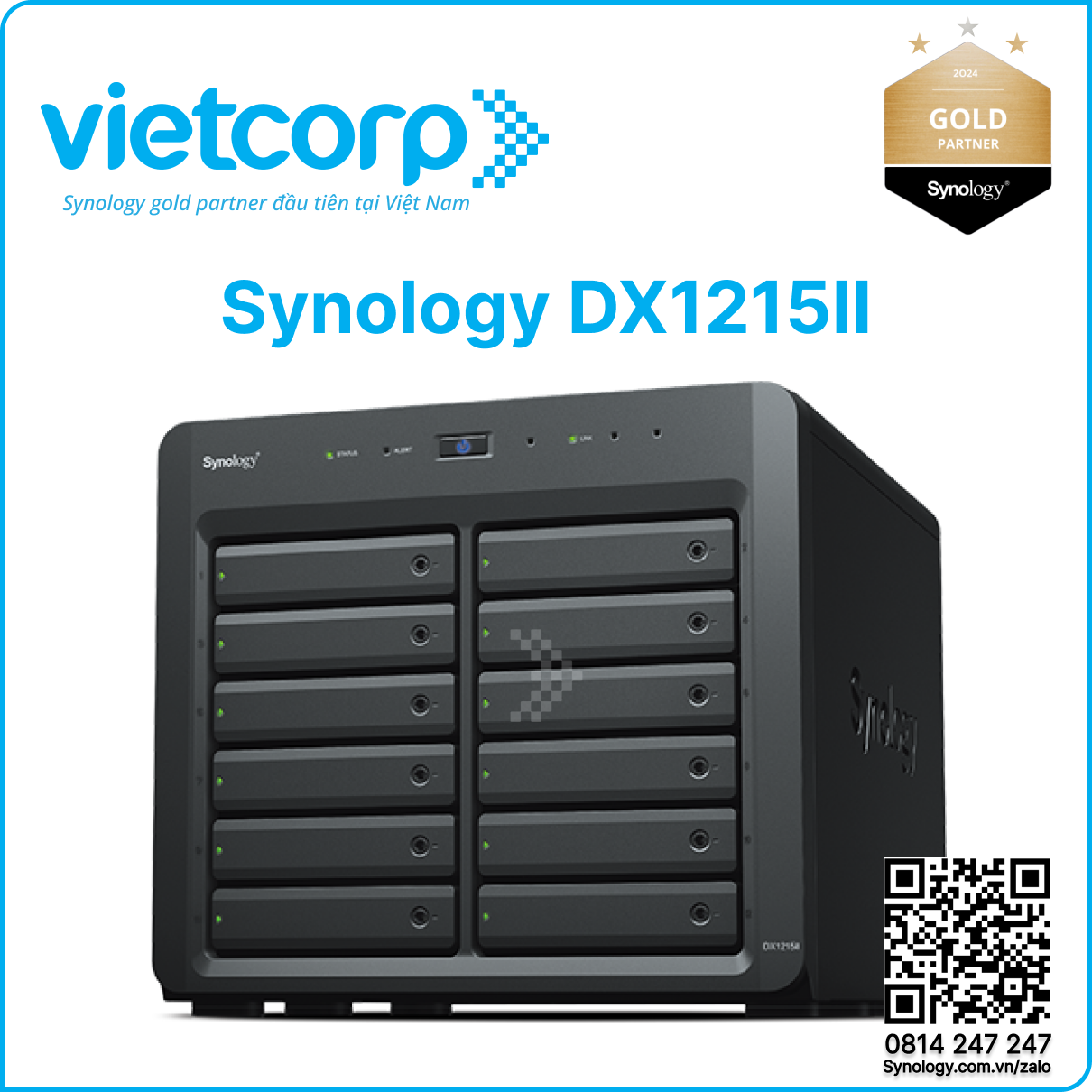 Synology DX1215II - Vietcorp ICT