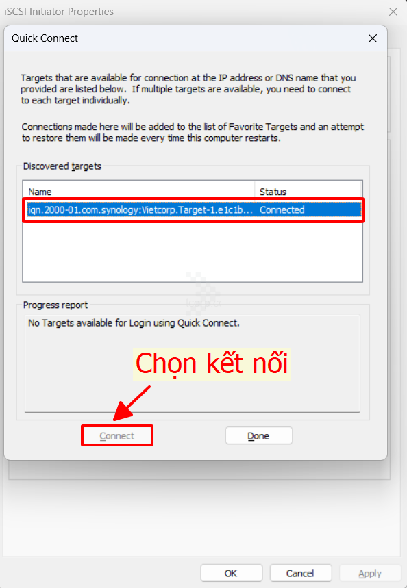 Hướng dẫn cấu hình iSCSI trên NAS Synology – Vietcorp.com